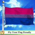 Rhunt Bisexual Pride Flags 3x5ft,bi Pride Flag Moderate Outdoor