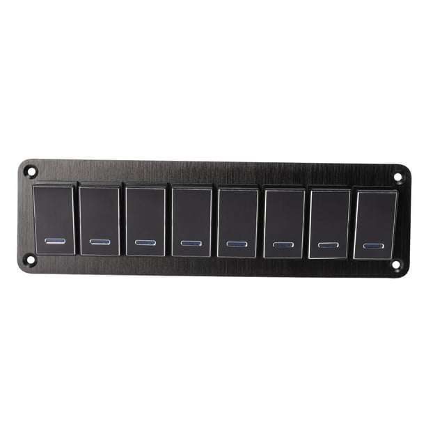 Gang Rocker Switch Panel,8 Gang Rocker Switch Toggle Switch Panel ...