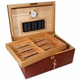 Best Humidors Cuban Crafters Clasico Rojo Cherrywood Classic Cigar ...