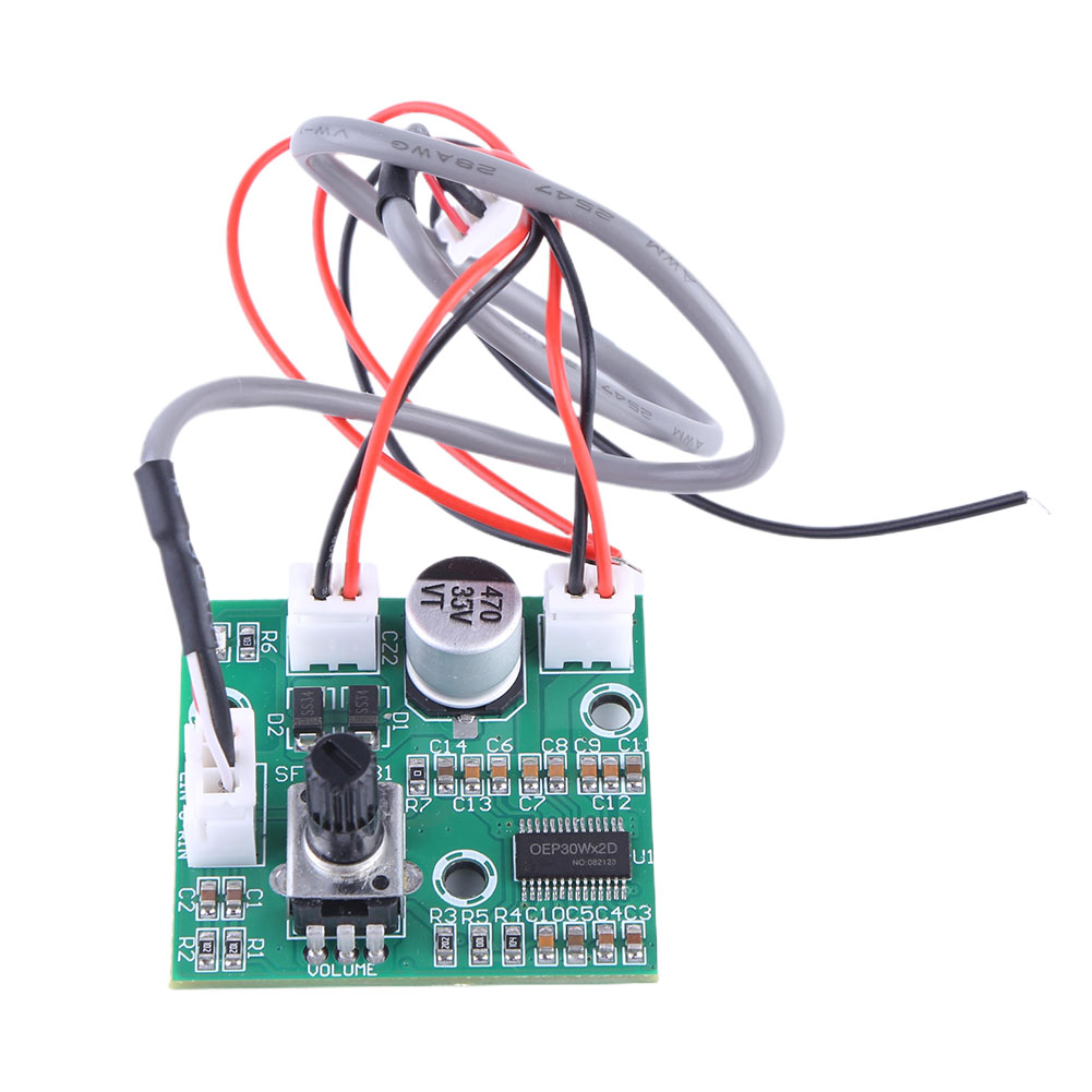 Amplificador Módulo Audio Smart Home Clase D Tablero 60W Mono Alta Potencia DC 12/24V AMP POWER ...