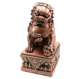 Free Shipping! Smiling JuJu 8.5in Rose Gold Chinese Foo Dog Guardian ...