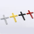 3D Crosses Badge Car Exterior Decoration Emblems Badges Sticker ...