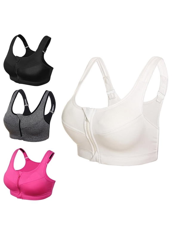 Front Zip Bras