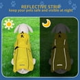Waterproof Dog Raincoat with Reflective Strip, Lightweight Pet Rain ...