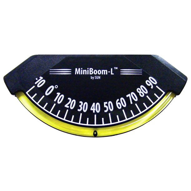 Lev-o-gage Industrial Mini Boom-L - Glass Tube Boom Angle Indicator ...