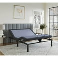 Miekor Furniture Twin Adjustable Bed Base with Massage and Head and ...