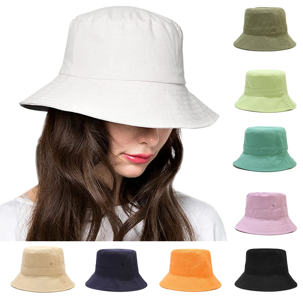 Cheers.US Cotton Style Bucket Hat Unisex Trendy Lightweight Outdoor Hot ...