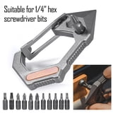 Key Unity Carabiner Keychain Titanium Multitool, 7 in 1 EDC Keychain ...