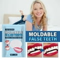 Travelwant Temporary Teeth Replacement Kit, Moldable False Teeth, 25g Dental Fix for Broken or ...
