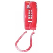 Industrial Wall Phone with Dialpad - RED by HQTelecom - Walmart.com
