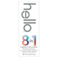 Hello Brightening Booster Whitening Toothpaste with Turmeric, Vegan ...