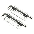 2PCS Spring Loaded Latch Bolt Stainless Steel Rebound Pin Window ...