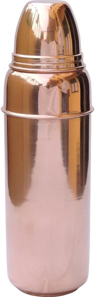 Pure Copper Water Bottle for (Sipper Bottle) Indian Copper Utensil Copper Crafts - Walmart.com