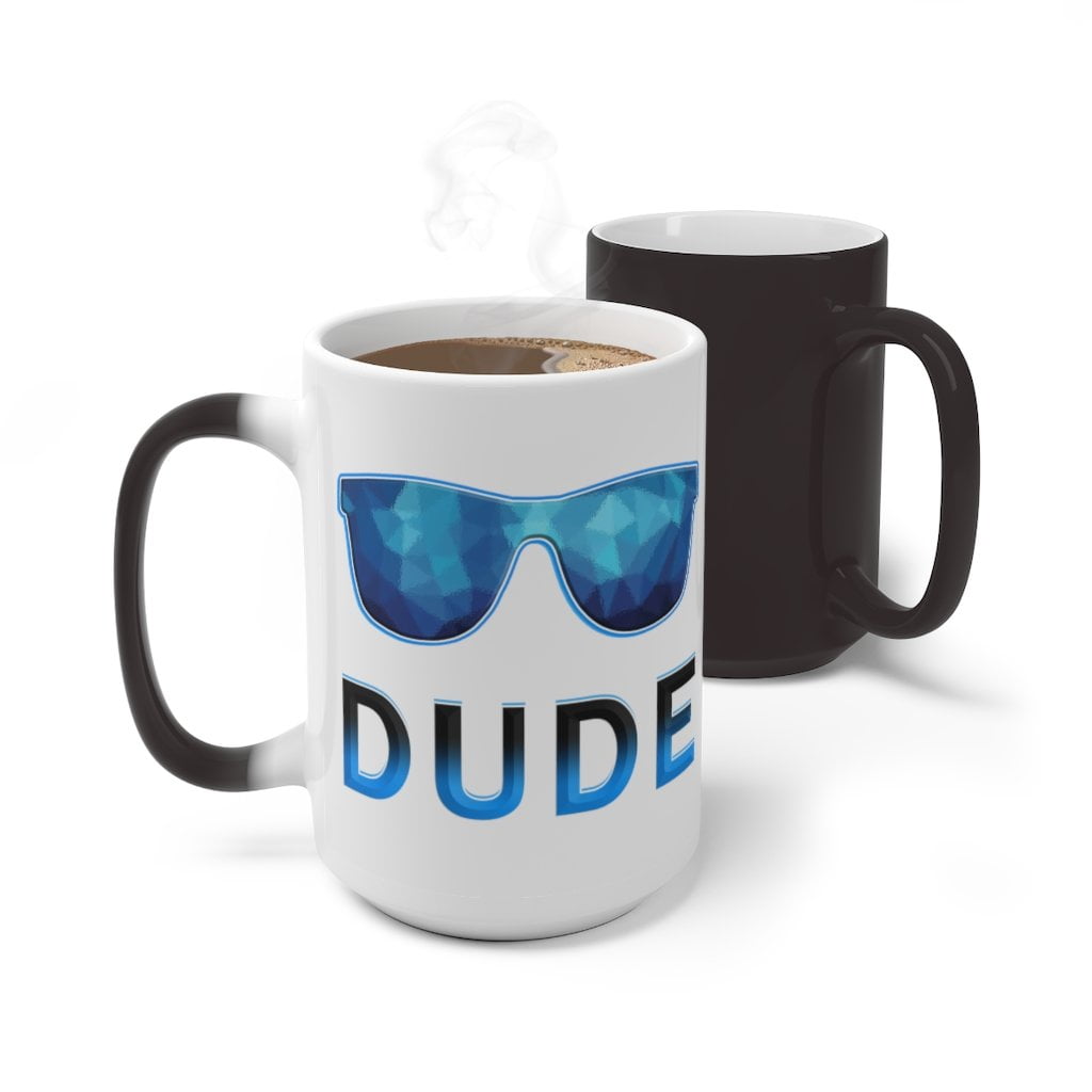 PERFECT DUDE Incredible Color Changing Mug Youth Boys Kids Men Pound It ...