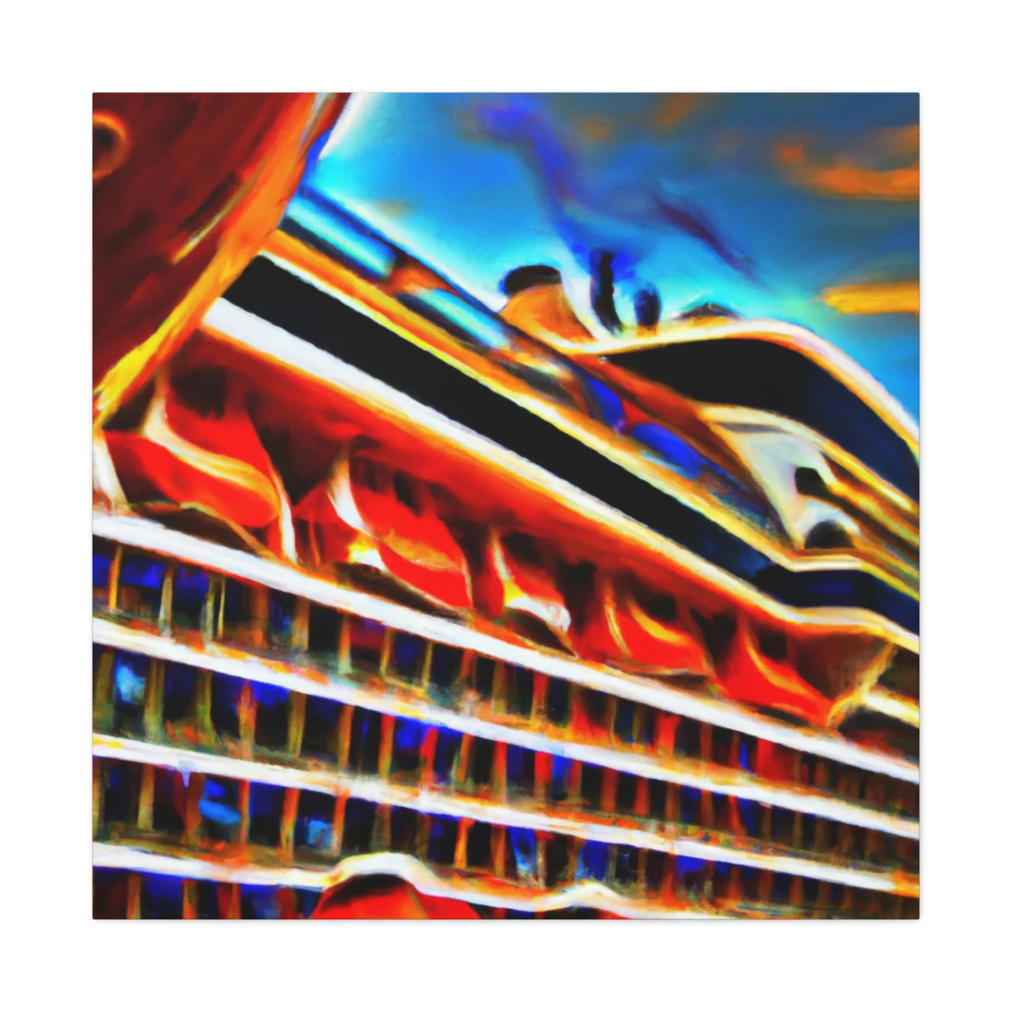 Cruise Ship Haze Dream - Canvas - Walmart.com