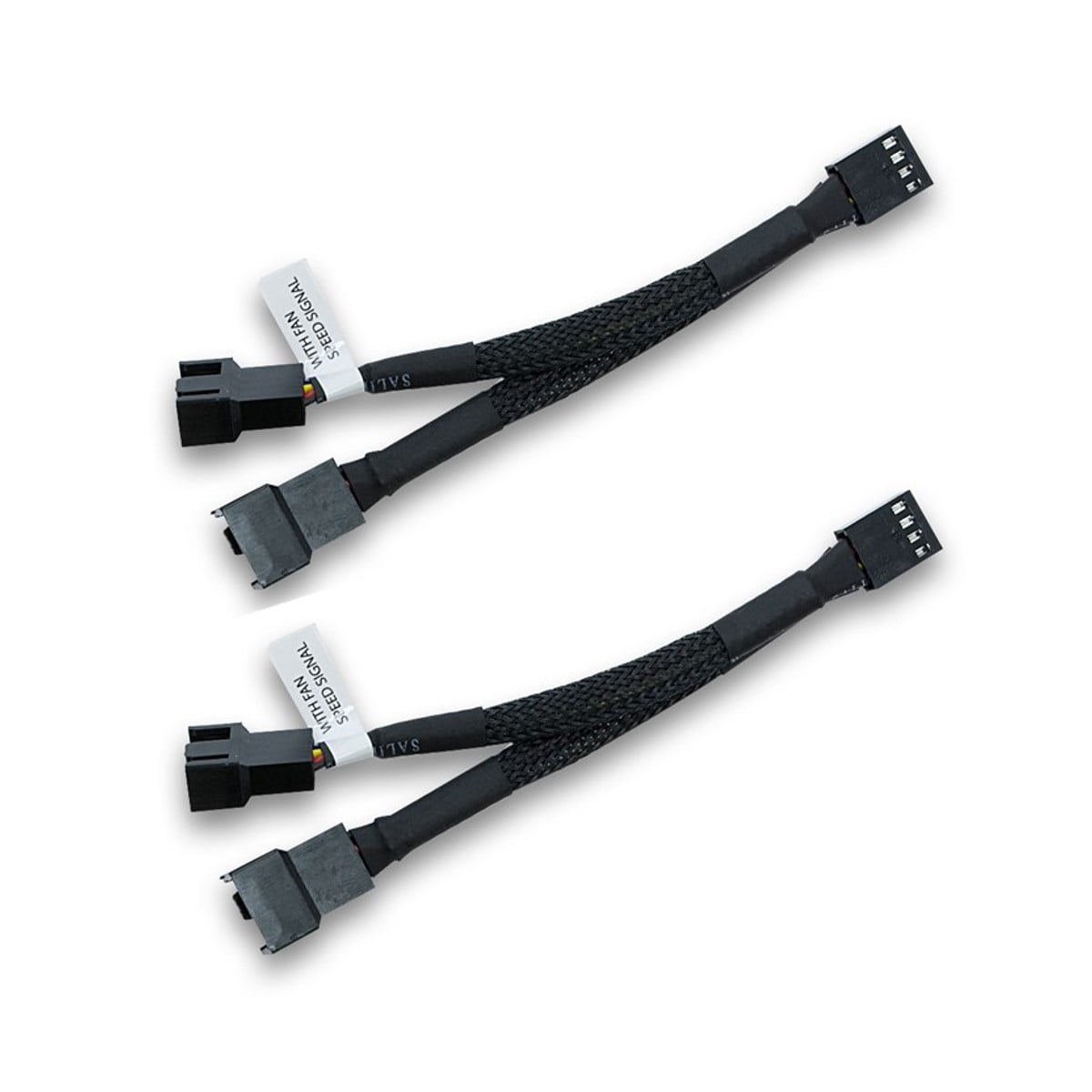 EKWB EK-Cable Y-Splitter 2-Fan PWM, 10cm, 2-pack - Walmart.com