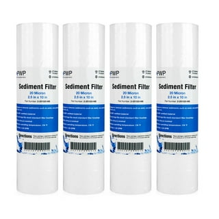 Watts (FPMB-BB20-20) 20"x4.5" Flow-Pro Melt Blown Sediment 20 Micron Filter - Walmart.com