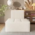 Modular Sofa Chair, Cozy Floor Lounge Seating, No Armrests, Small Sofa ...