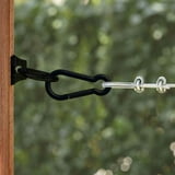 National Hardware N820-092 Interlocking Spring snap, Black - Walmart.com