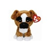 Authentic TY Stuffed Animals Plush - Beanie Boos Brutus The Boxer Dog ...