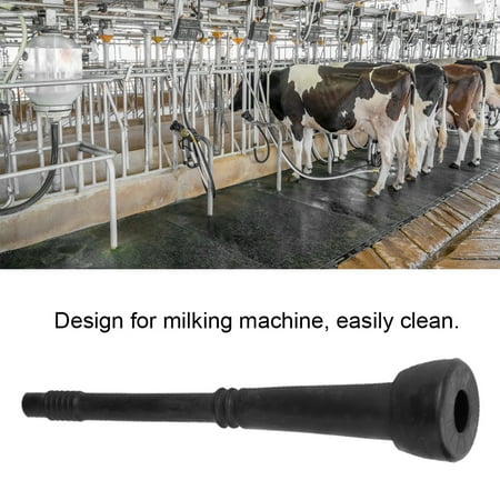Rdeghly Milking Machine Liners, Cow Milking Liners,4 Pcs Black Rubber ...