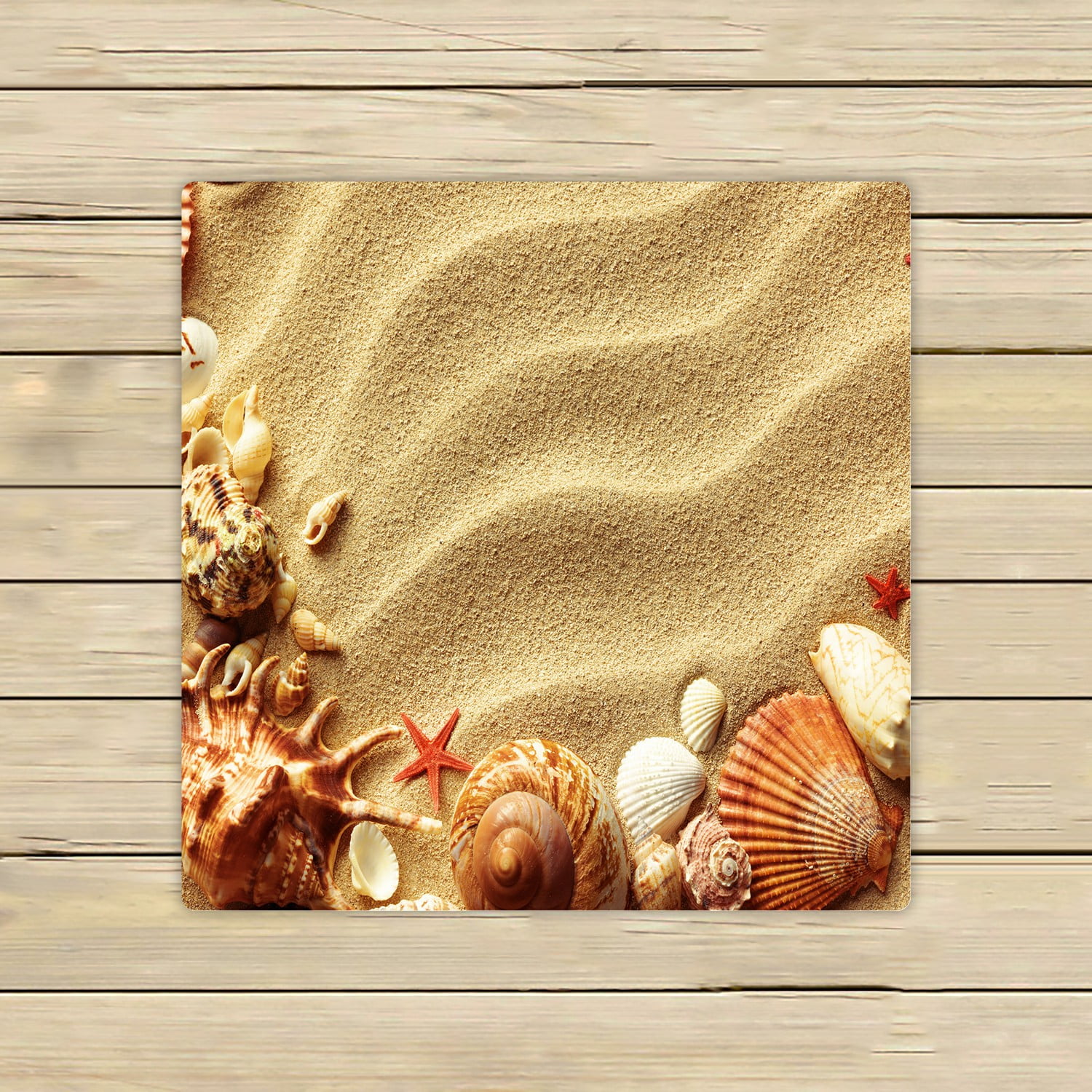 ECZJNT sea shells sand Beach Bath Towels Shower Towel For Home Outdoor ...