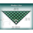 Christmas Dog Bandanas 2PCS-Small,Classic Plaid Triangle Holiday Scarf ...