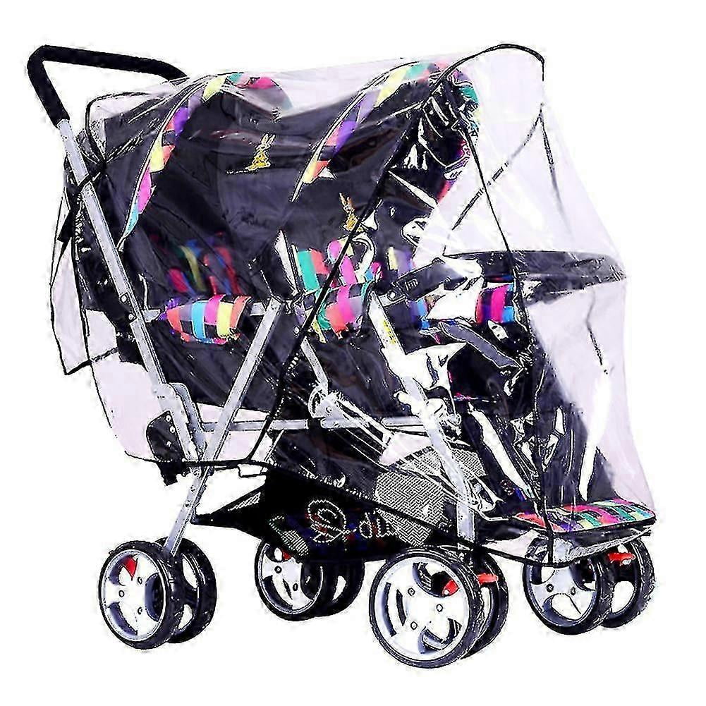 Click here for Luoshangyuan Double Stroller Rain Cover Tandem Str... prices