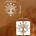 1Pc Tree of Life Stencil Reusable Moon Phase Painting Template Life ...