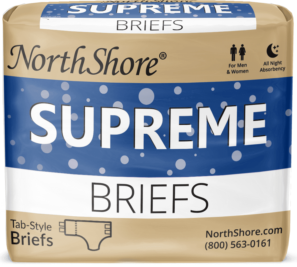 NorthShore Supreme Tab-Style Briefs, Blue, Large, Pack/15 - Walmart.com
