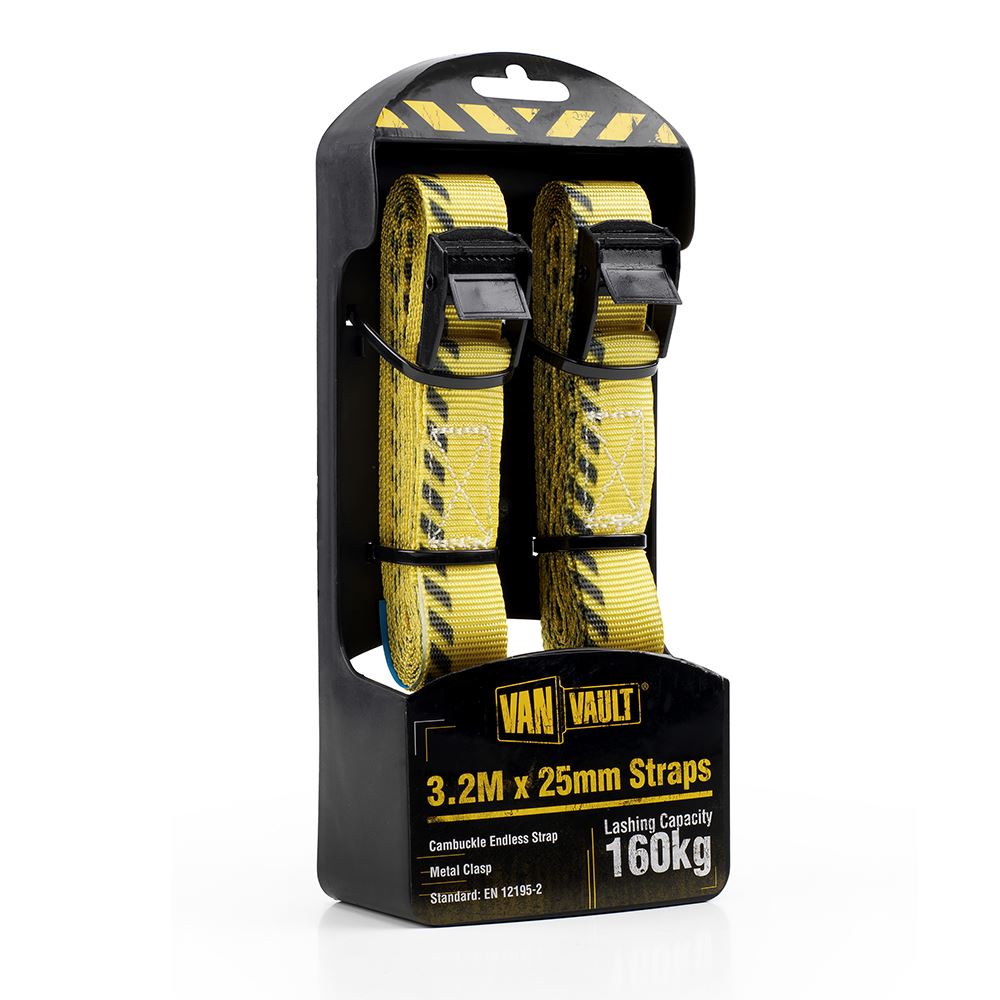 Van Vault - Endless Strap 2pk - 3.2m x 25mm - Walmart.com