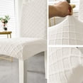 High Back Size Chair Covers for Dining Room, Stretch Slipcovers for ...