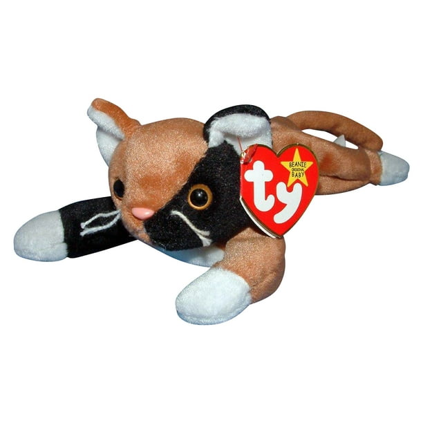 Ty Beanie Baby: Chip the Cat | Stuffed Animal | MWMT - Walmart.com