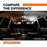 Sylvania 921 White LED Automotive Mini Bulbs, 2 pack, Compatible with ...
