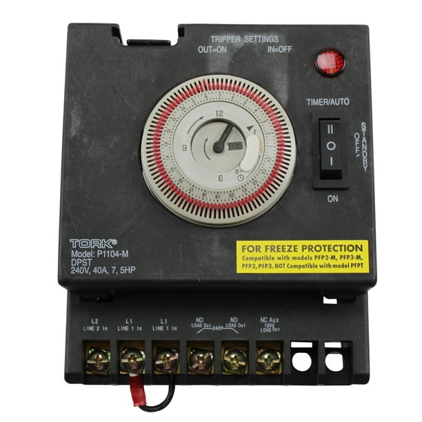 Tork Nsi Time Switch Mechanism For Pool Panels With Freeze Protection ...