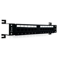 RJ45 Cat6 Keystone Jack 50-Pack 180° Horizontal UTP Ethernet Toolless ...