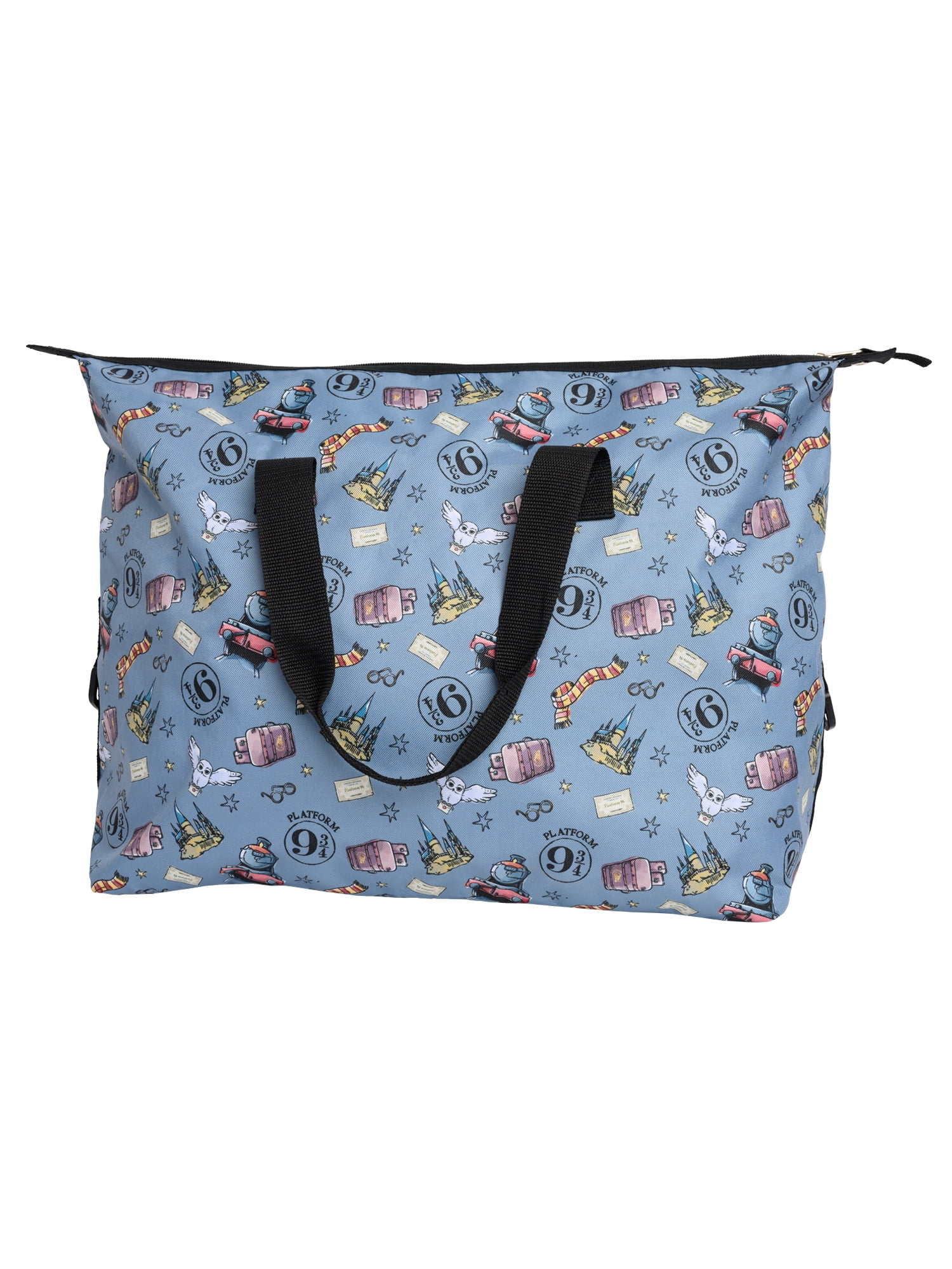 Harry Potter Weekender Duffel Bag Travel Carry-On All-Over Print Hedwig ...