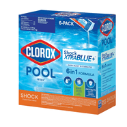 Clorox Xtra Blue 40lb 80 Tab 3 Inch Chlorinating Tablets with Extra ...