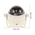BESTYASH Compact Compass with Dash Mount, Ideal for Boats, Cars, and ...