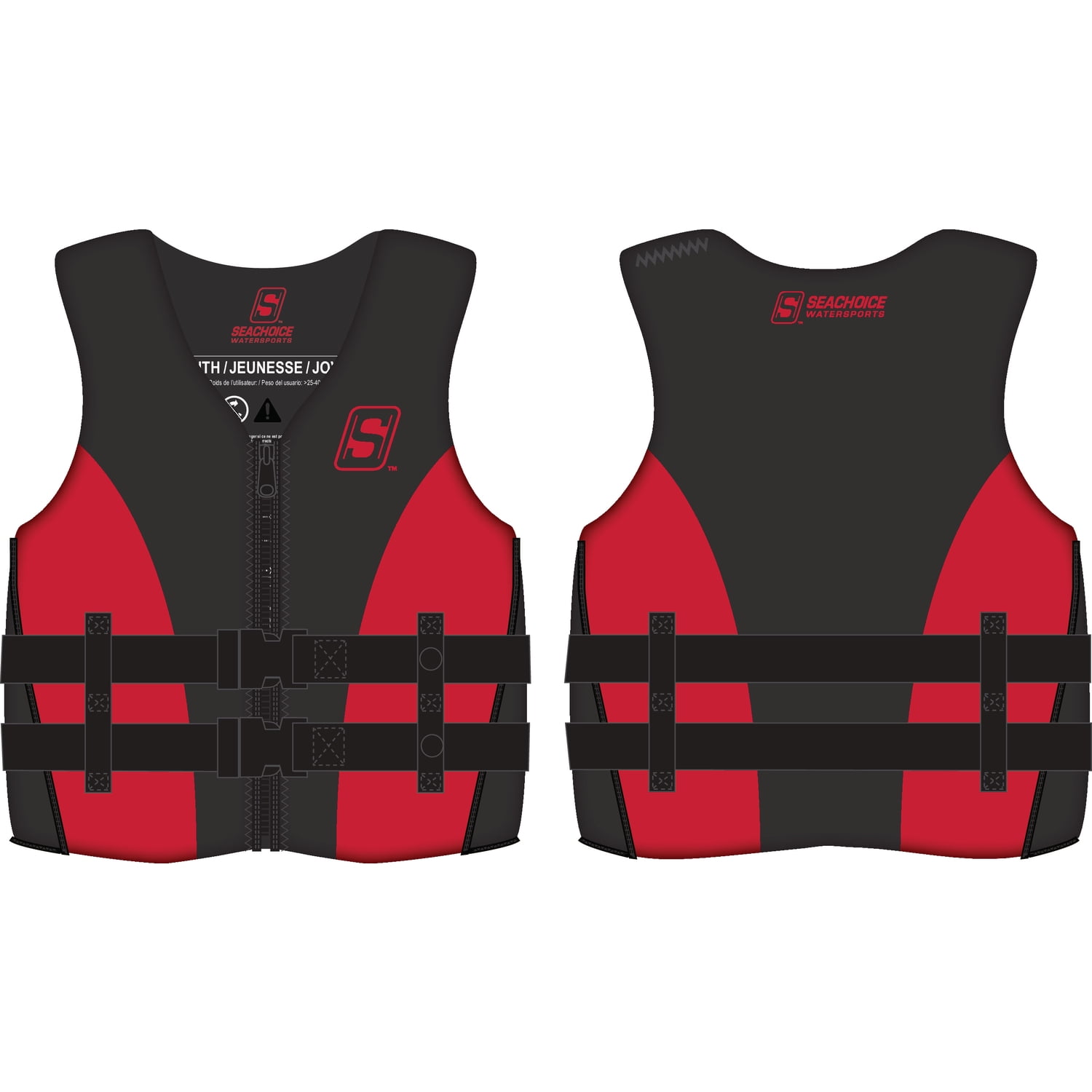 Seachoice Neoprene Multi-Sport Life Jacket and Vest, Youth - Walmart.com