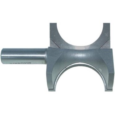 Yonico 5 Bit Bullnose Router Bit Set C3 Carbide 1/2" Shank- 13515 ...