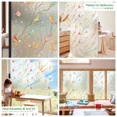 Yanluna Stained Glass Window Film Non-Adhesive Static Cling Window ...