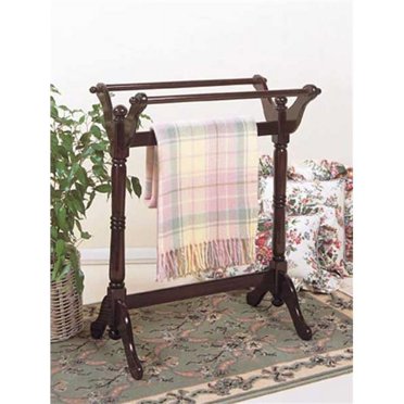 Winsome Wood Eleanor 6 Rod Quilt Rack, Walnut Finish - Walmart.com