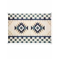 Bohemian Sun Shade Sail 6.5'X10' Retro Rhombus Tribal Style Boho ...