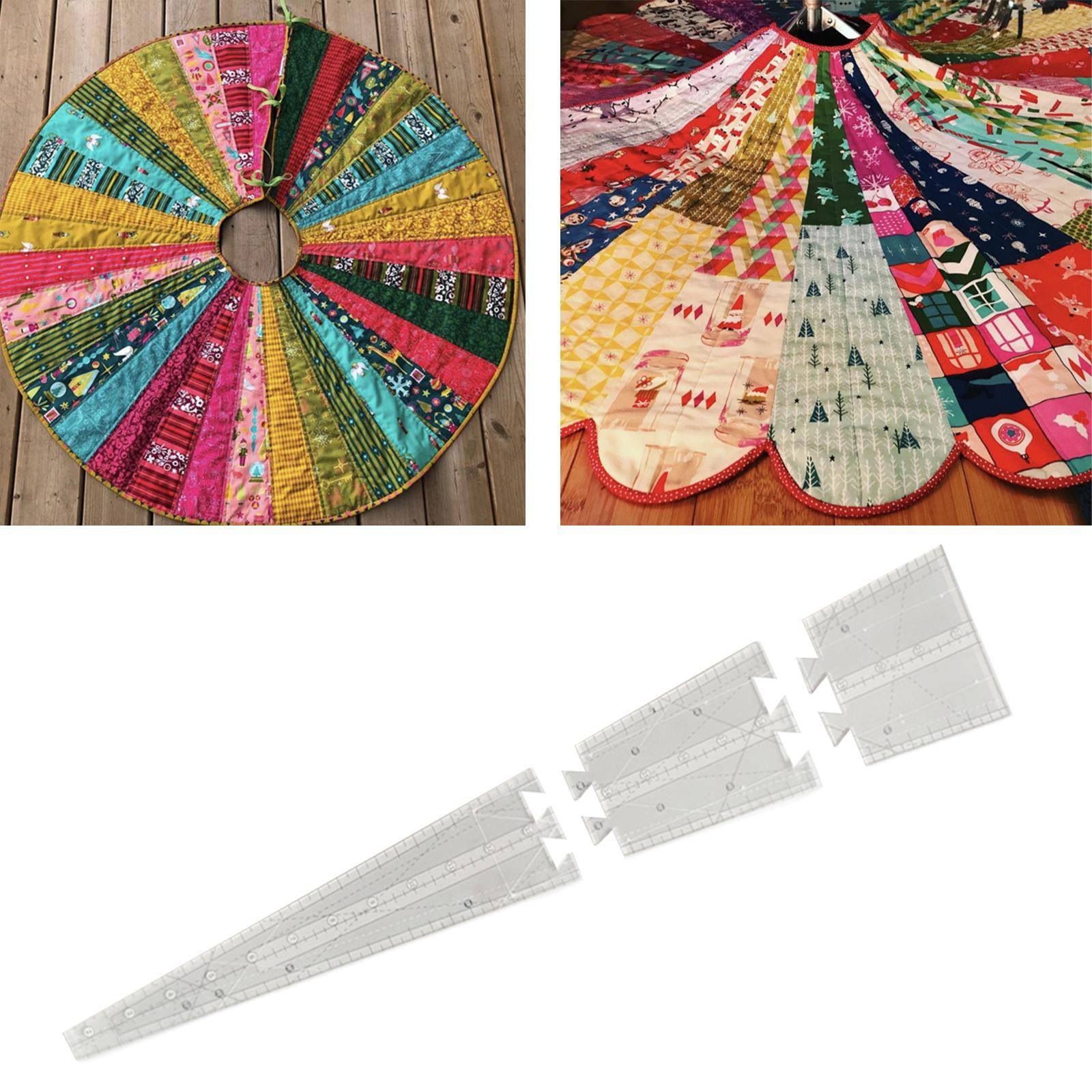 Multifunction Triangle Quilting Template Patchwork Sewing Drawing Quilt ...