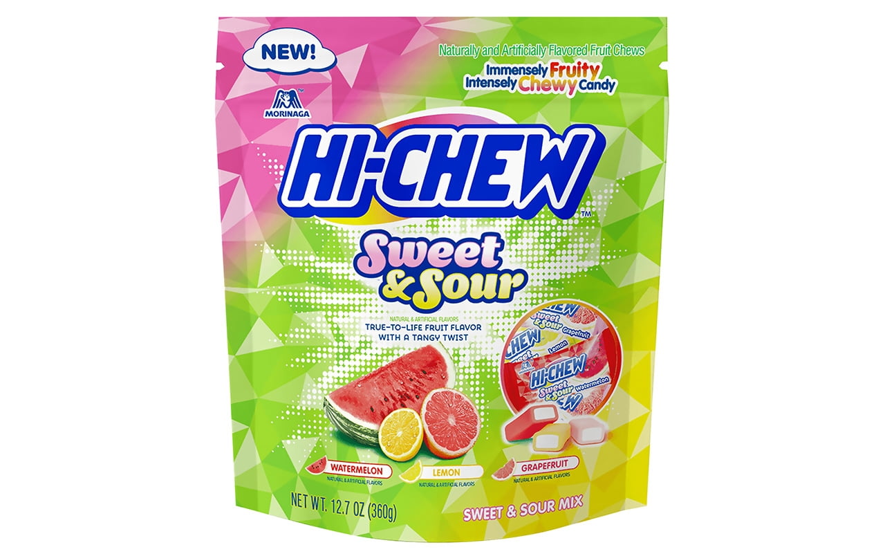 HI-CHEW Fruit Chew Sweet and Sour Citrus Mix, 12.7 oz, 4 Pack - Walmart.com