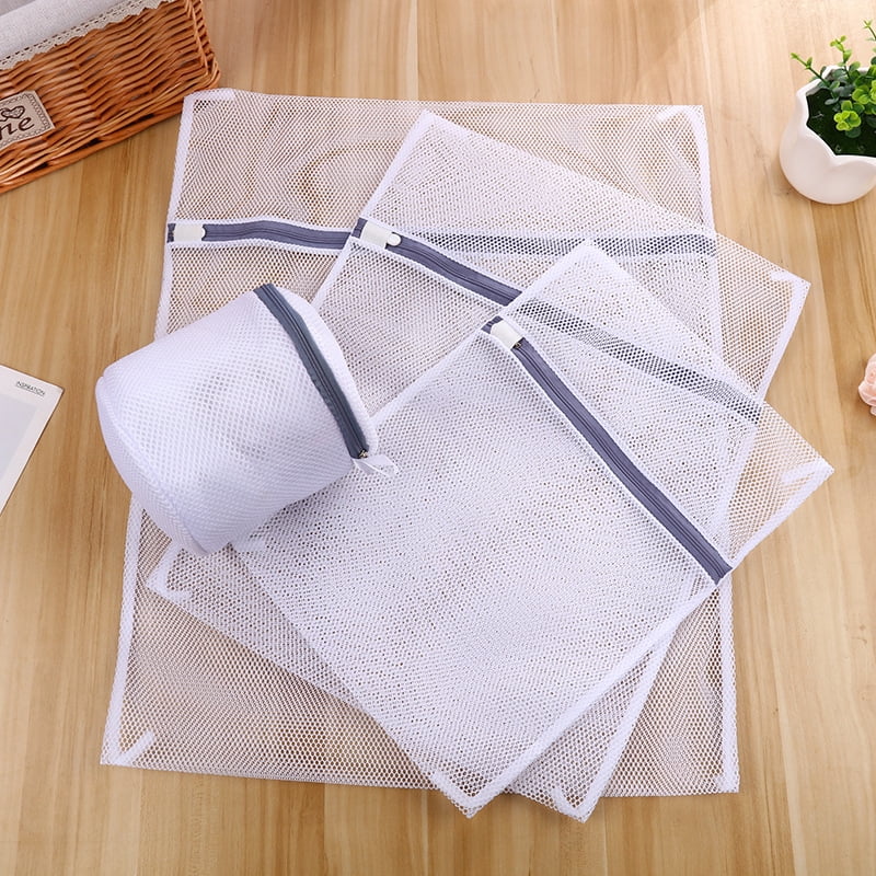 Click here for Mfg2020 Mesh Laundry Bag With Zip  3 Pcs Durable W... prices