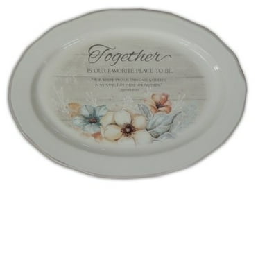 Corelle Livingware Splendor 12.25" Serving Platter - Walmart.com