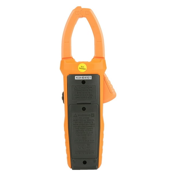 Digital Clamp Meter, PEAKMETER PM2128 Handheld Digital Voltage Current ...