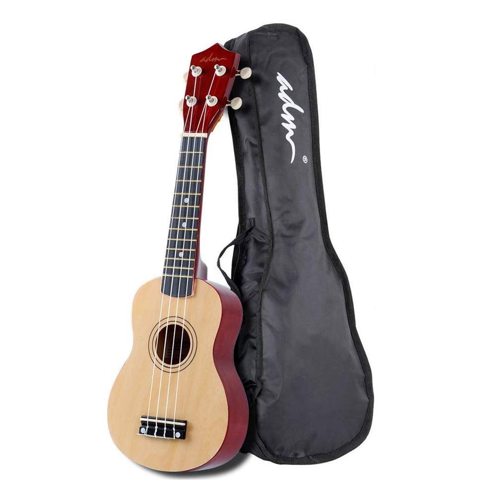 ADM 21 Inch Beginner Soprano Ukulele for Kids with Uke Gig Bag and ...